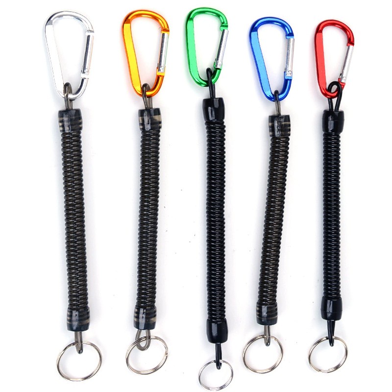 In Stock!!! 1 Pcs Fishing Tools Anti-Lost Lanyard Telescopic Elastic ...