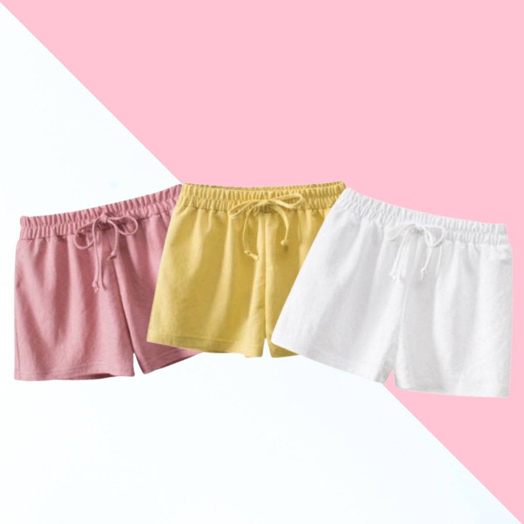 KMX Plain Shorts for Kids Girls 2-7years old | Shopee Philippines