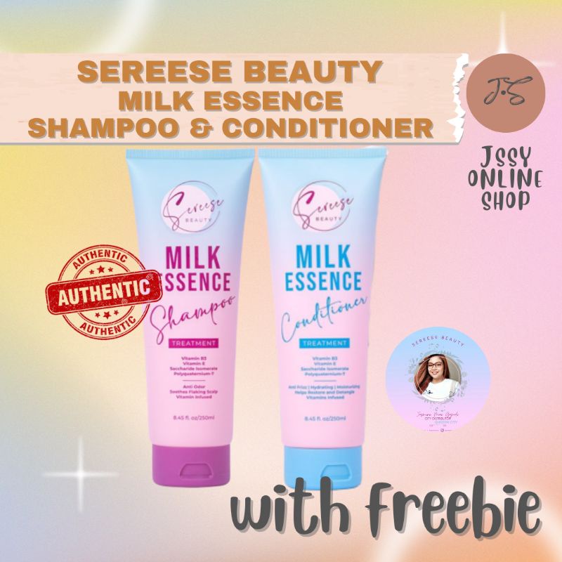 Sereese Beauty Milk Essence Shampoo & Conditioner | Shopee Philippines