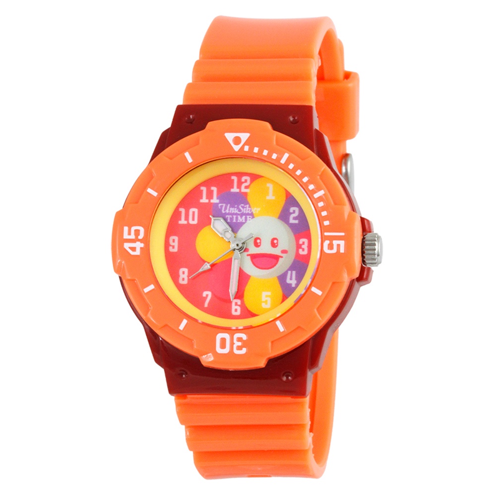 UniSilver TIME Kids Bloom Multi-color Analog Rubber Watch KW4754-2006 ...