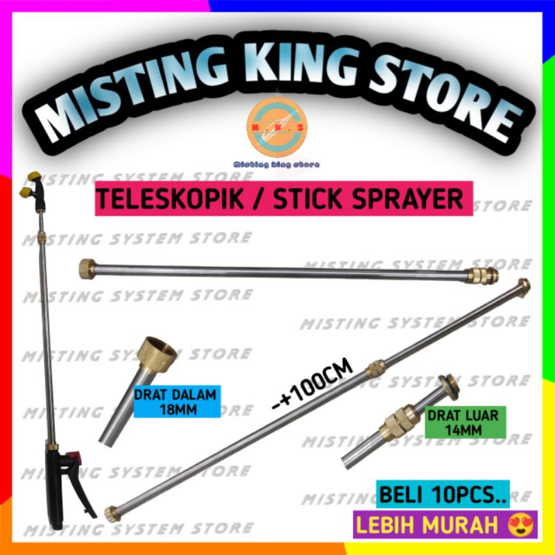 Electric SPRAYER STICK / MANUAL / STRAIGHT TANK STICK KNAPSACK PEST ...