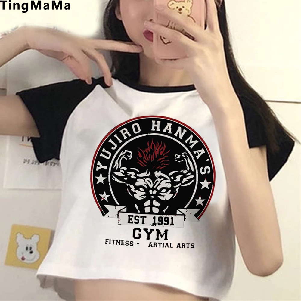 baki cyber y2k yk2 korean fashion crop top Woman goth vintage gothic ...
