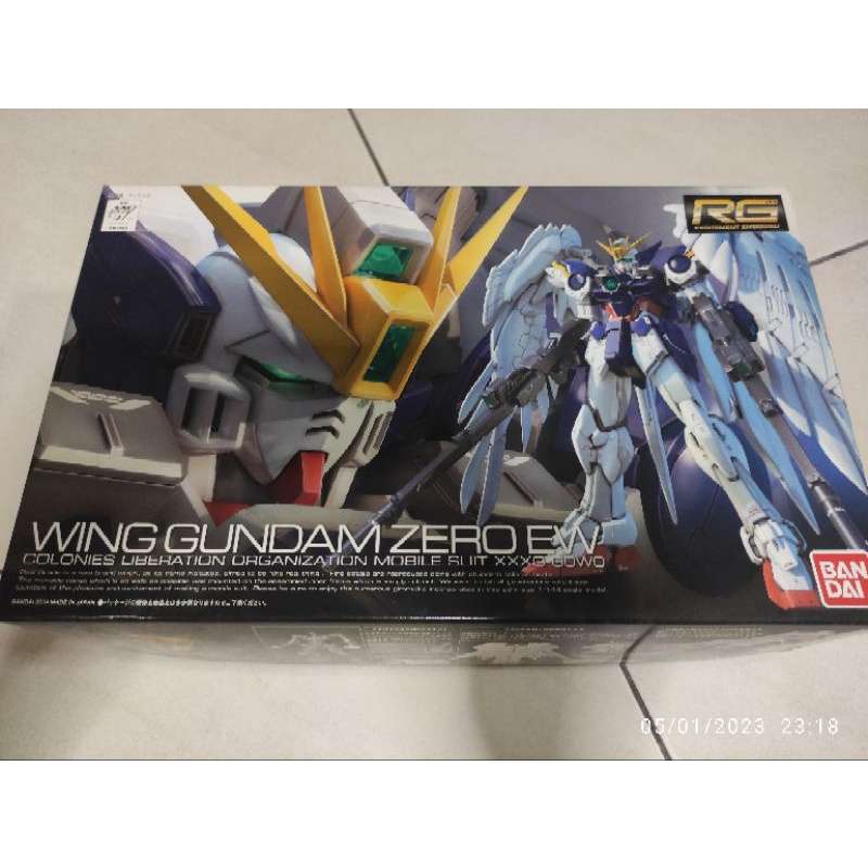 Bandai RG 1/144 Wing Gundam Zero Custom EW | Shopee Philippines