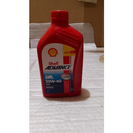 SHELL ADVANCE 20W-40 1 LITER | Shopee Philippines