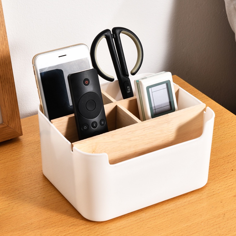 Japan Style Minimalist Removable Wooden Partition Desk Organizer ...