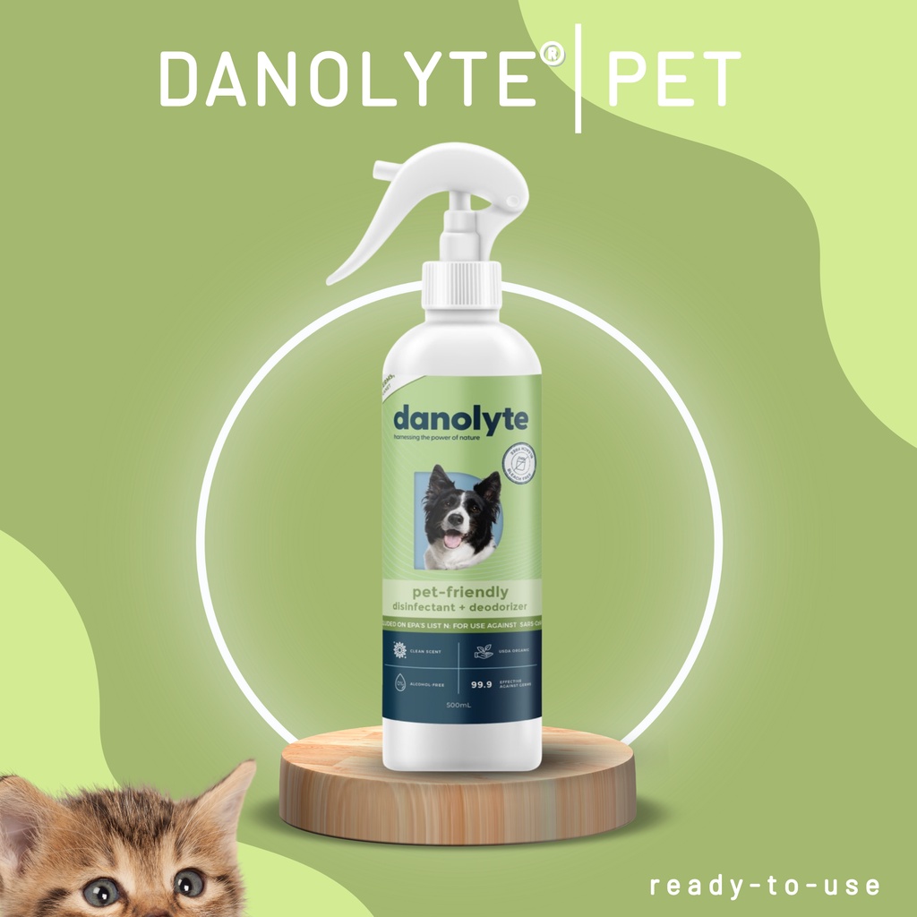 Danolyte® Pet all-purpose disinfectant + deodorizer (500mL), organic ...