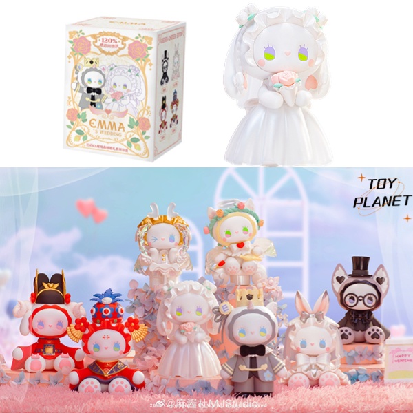 EMMA'S WEDDING Series Cute Kawaii Action Figures Art Toy Christmas Gift ...
