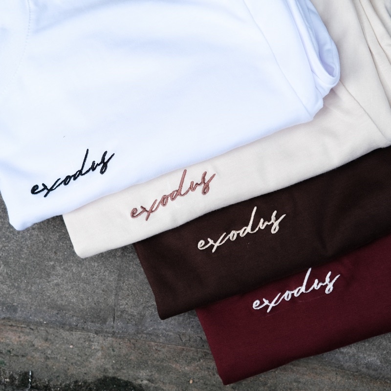 EXDS Exclusive Cursive Logo Oversized Tee | Shopee Philippines