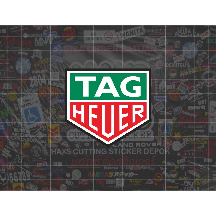 Cutting Sticker Tag Heuer Size 6 Cm for Motorcycles | Shopee Philippines