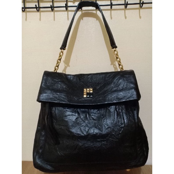Preloved AUTHENTIC MANAS bag ITALY brand. excellent condition, makapal ...