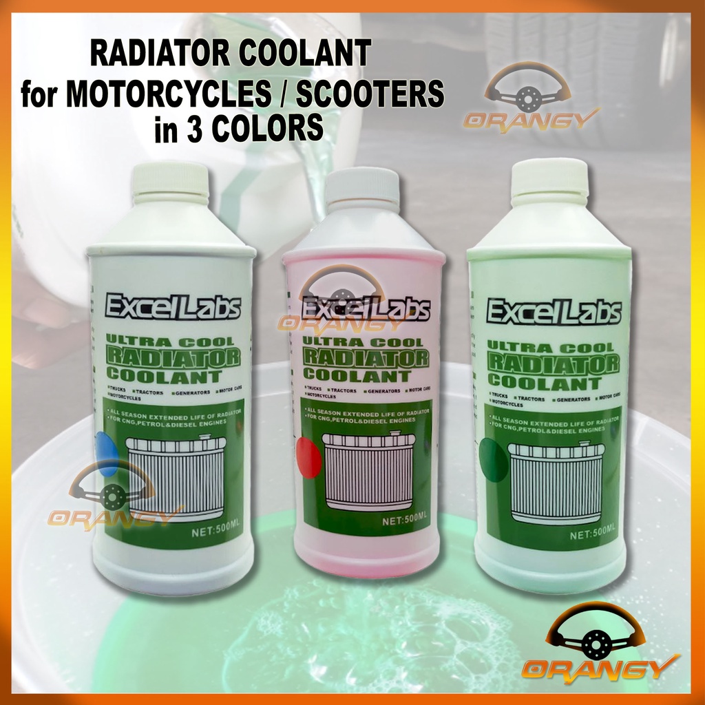 Excellabs Ultra Cool Radiator Coolant 500ML for Car / Motorcycle ...