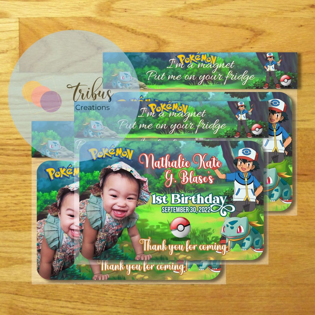 Pokemon Ref Magnet Souvenir (Glittery) | Shopee Philippines