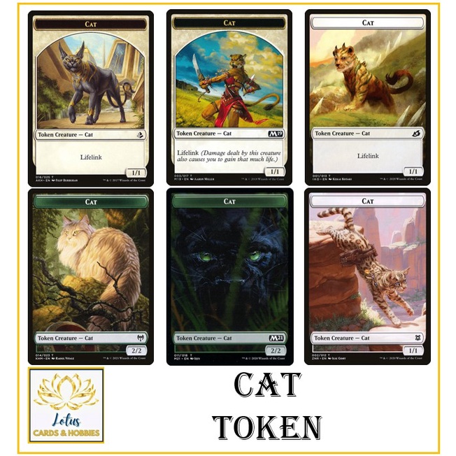 Magic the Gathering | Cat Token | Shopee Philippines