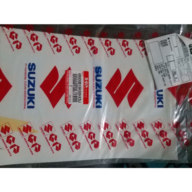 PUTIH HITAM Striping set shogun SP Fl 125 cc sgp Black White 2008 ...
