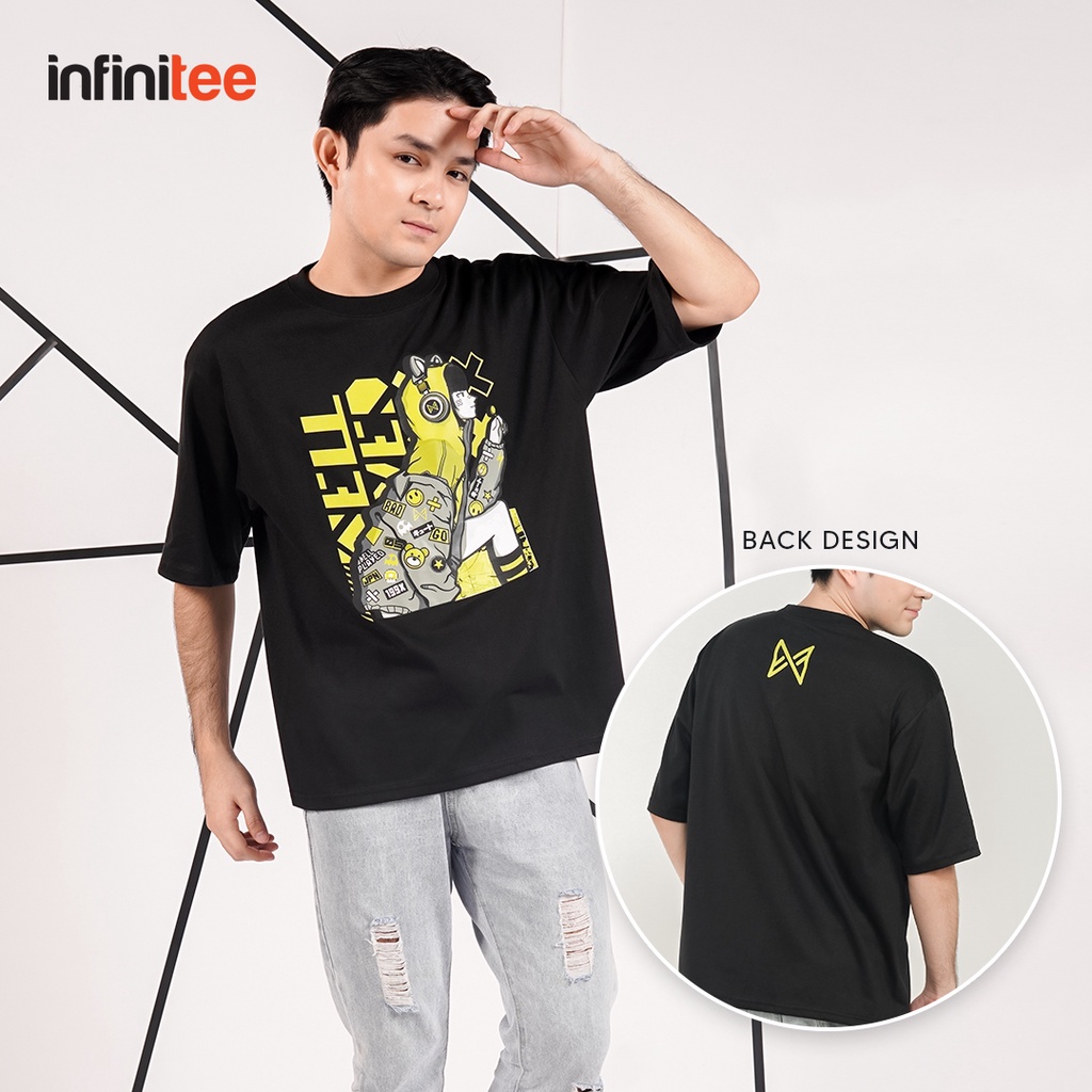 Infinitee Anime Inspired Oversized T Shirt For Men Women Oversize Plus ...