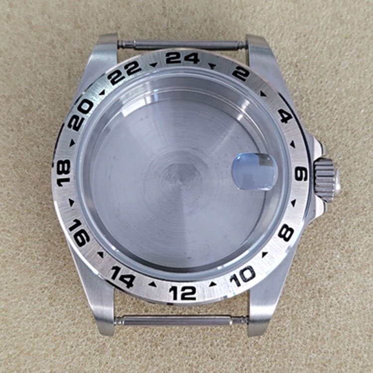 39MM Stainless Steel Watch Case Magnifying Glass Watch Modified ...