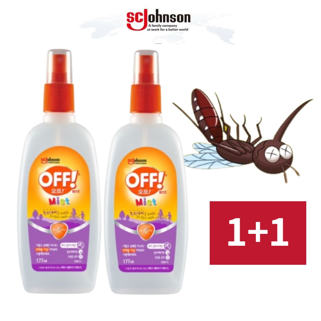 OFF Mosquito Repellent Mist 177ml - Long-Lasting Protection Against ...