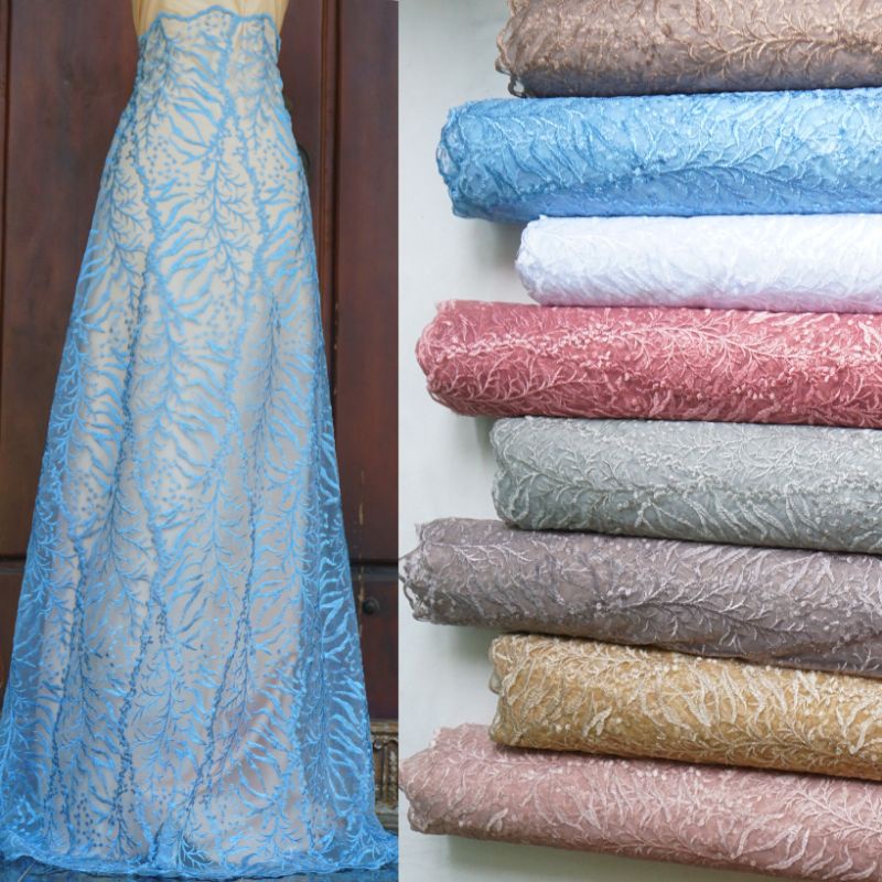 Tile Fabric Embroidery Tile Fabric Root Tile Tulle Fabric Tile Material ...