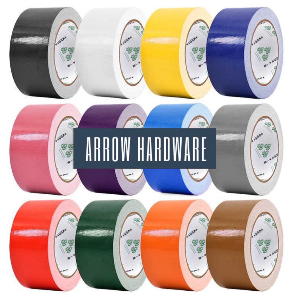 Piggy 48mm Wide *10m Strong Super Waterproof Duct Fabric Duct Tape Roll ...