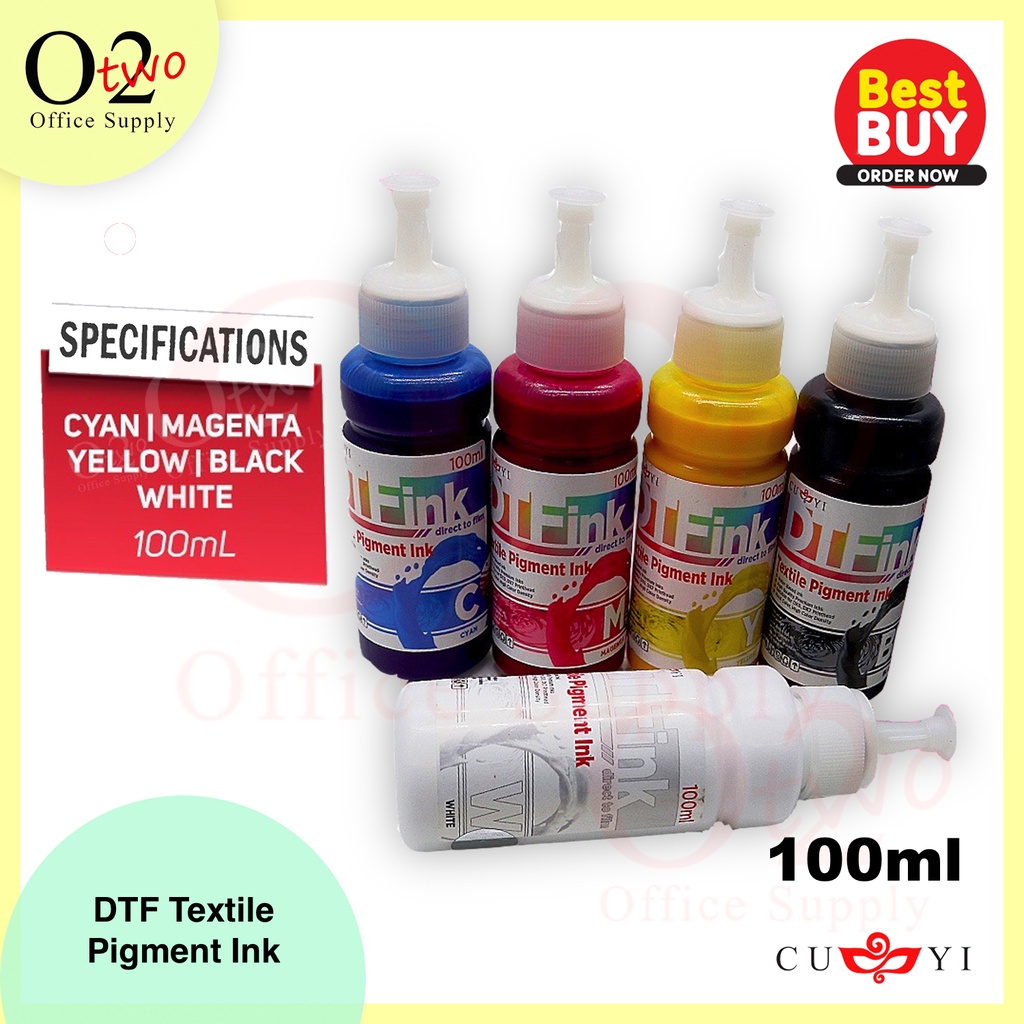DTF Direct to Film Textile Pigment Ink 100ml | Shopee Philippines