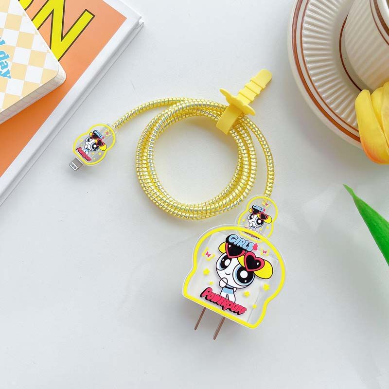 Character Charger Cable Protector Pooh Pompompurin Spongebob Pikachu ...