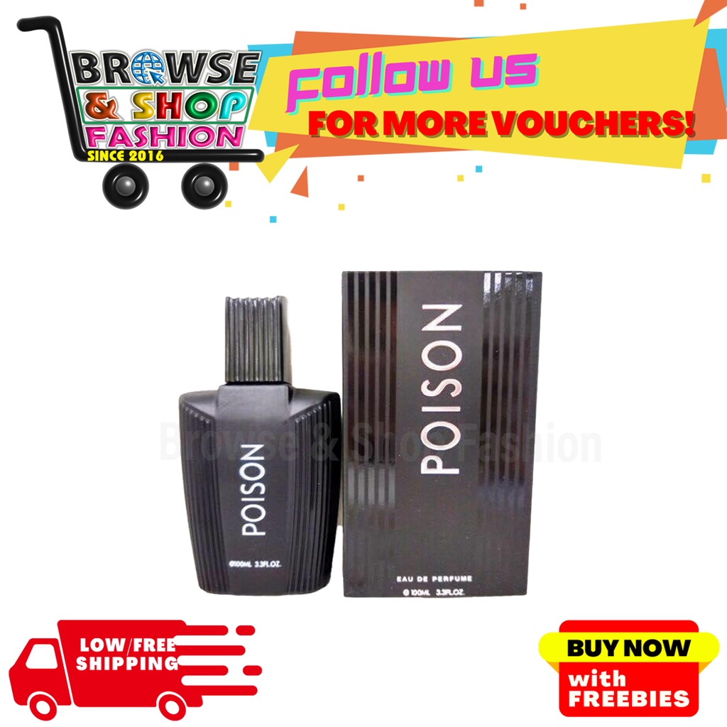 POISON PERFUME EDP 100ML FOR MEN | Shopee Philippines