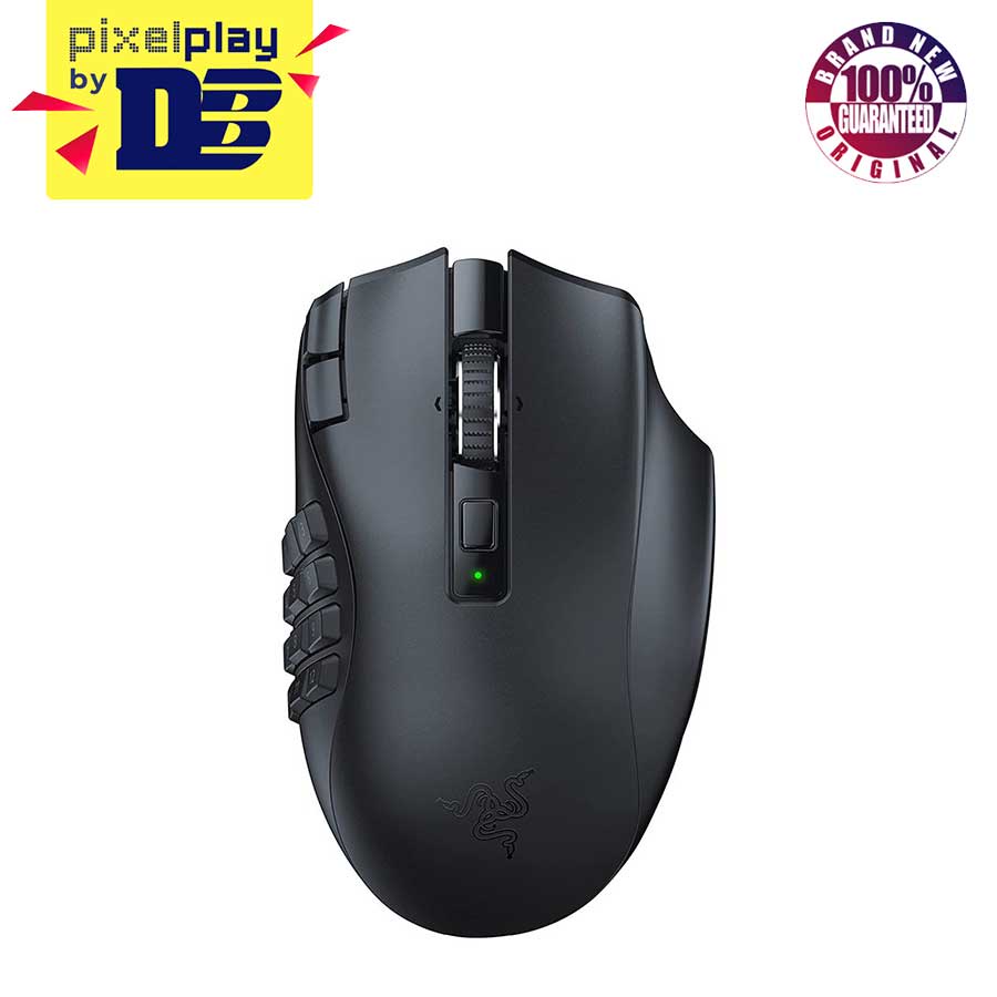 Razer Naga V2 Hyperspeed Ergonomic Wireless MMO Gaming Mouse | Shopee ...