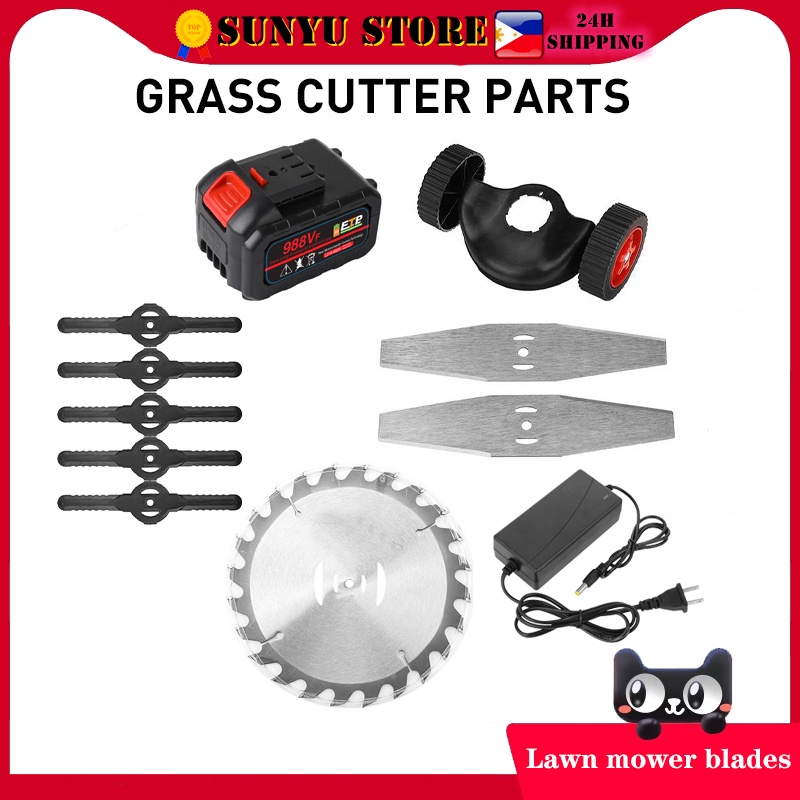 Grass Cutter Blade Blades Grass Trimmer Accessories Electric Lawnmower ...