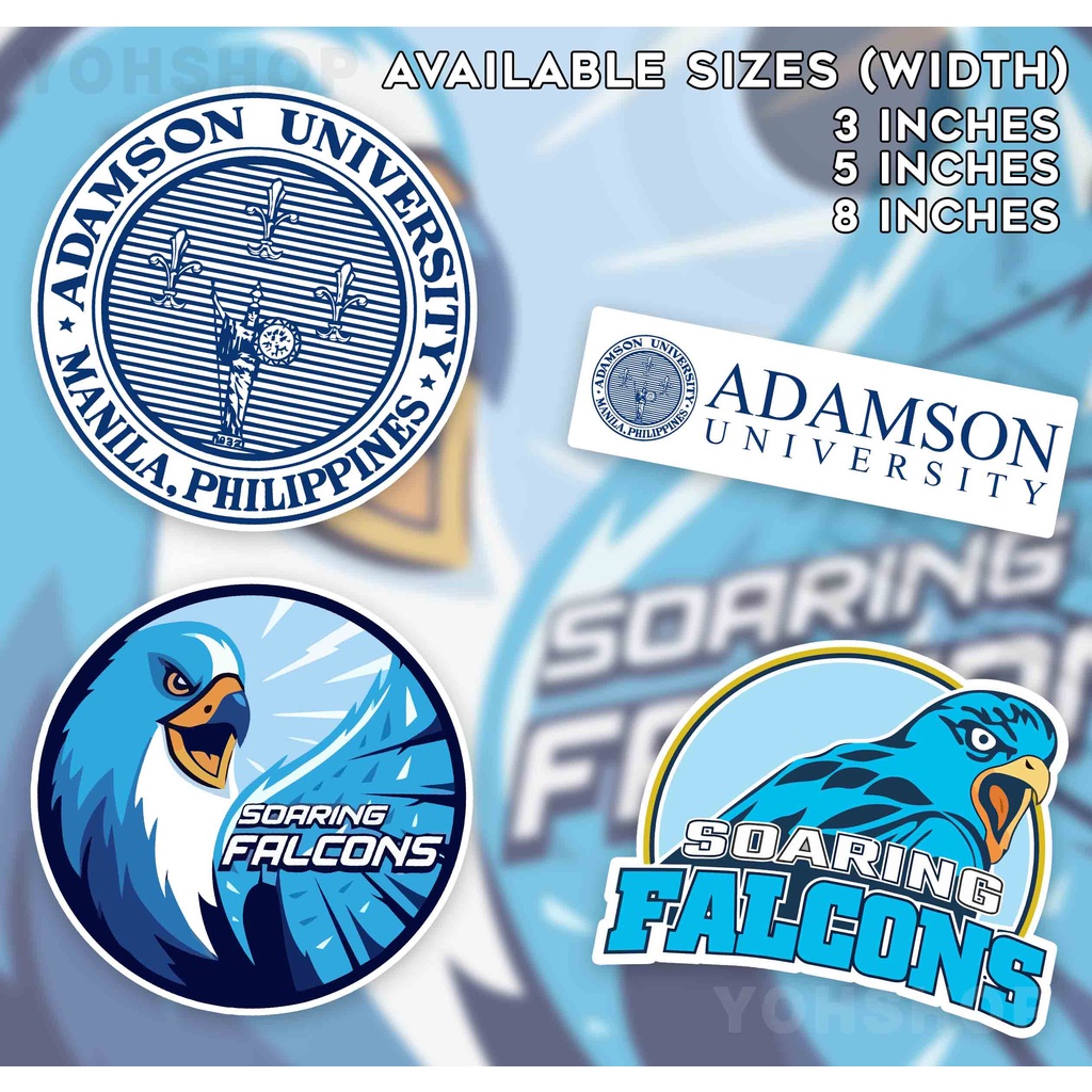 Universities Logo | Car Decal University Logo | Adamson University Logo ...