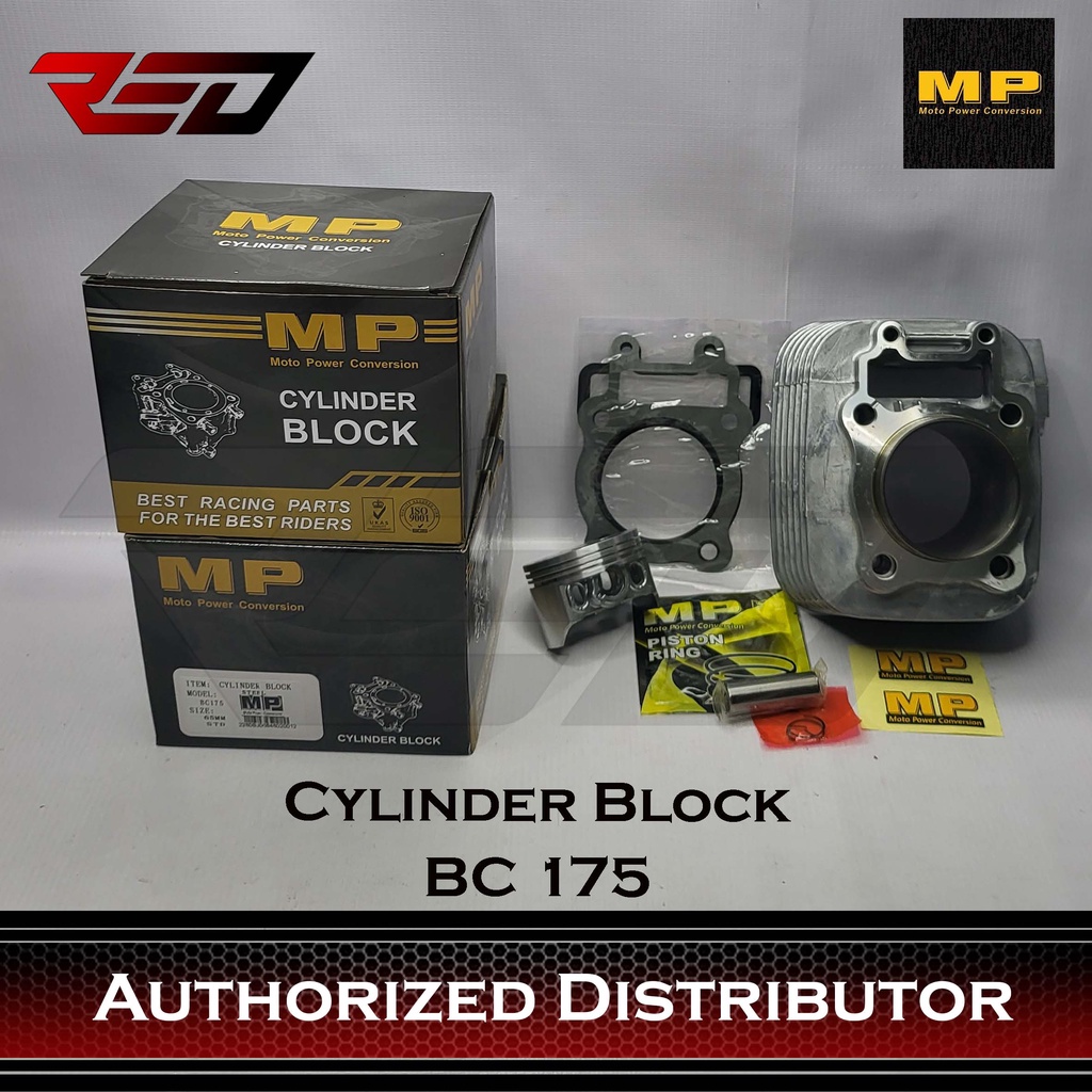 Cylinder Block MP Barako175 65MM / Beat Carb 50MM / Beat FI 50MM / C100 ...