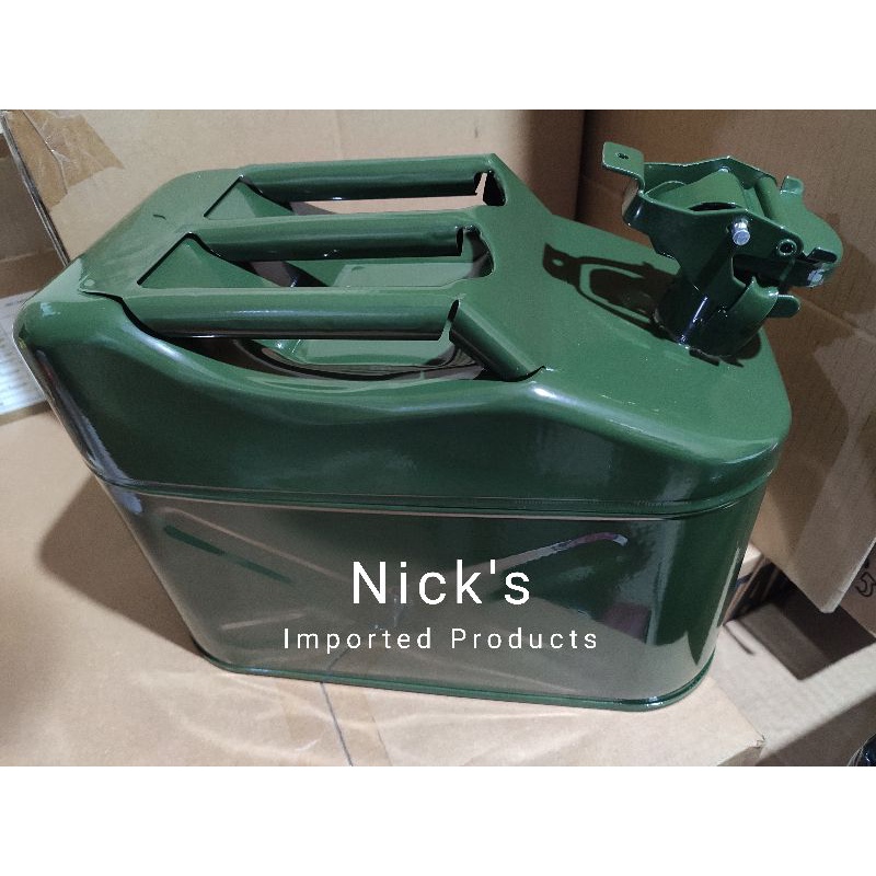 USA Fortress Jerry Can Fuel Container 10 Liters Gasoline Diesel Reserve ...