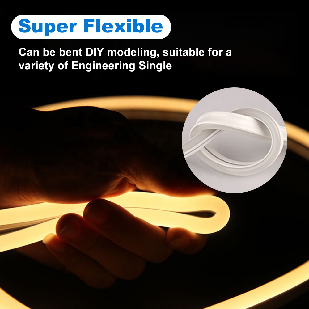 12v Neon Flexible Strip Light for Signage / Waterproof LED Lights ...