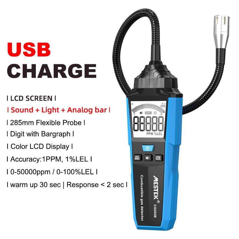 Mestek Flammable Gas Detector Port Natural Leak Location Determination ...