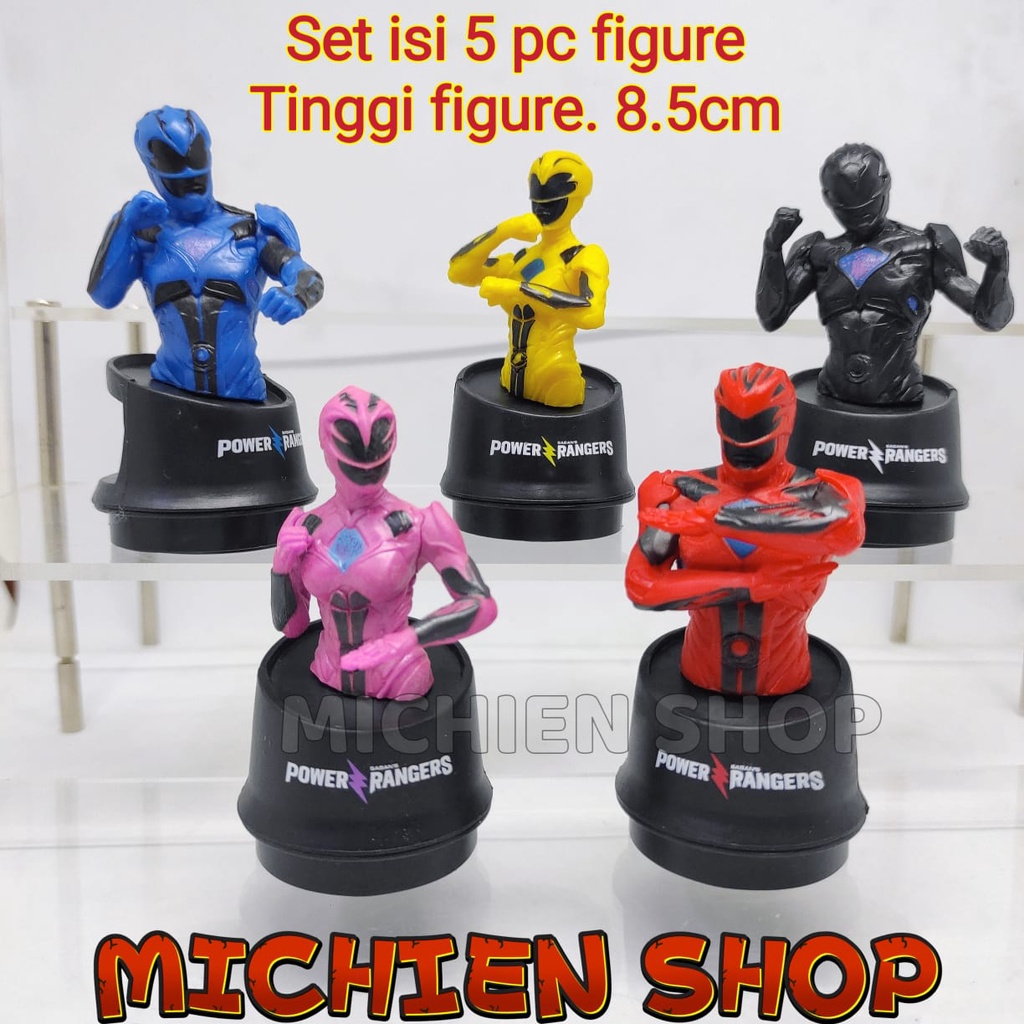 Power Ranger Cup XXI Figure Cake Topper | Shopee Philippines
