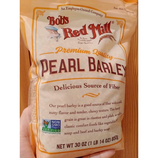 850g Bob's Red Mill Premium Barley Premium Quality Delicious Source of ...