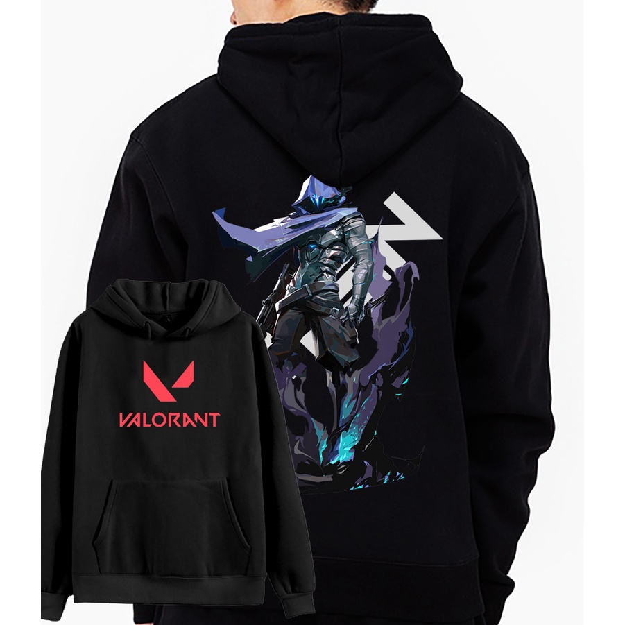 Valorant Jacket Hoodie Gaming Agent Omen Premium Cotton Menswear Men