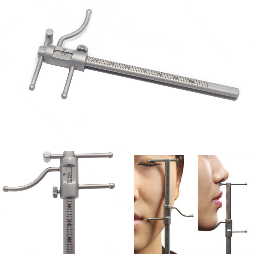 Dental Tools Implant Measuring Gauge Caliper Ruler 0-100mm Stainless ...