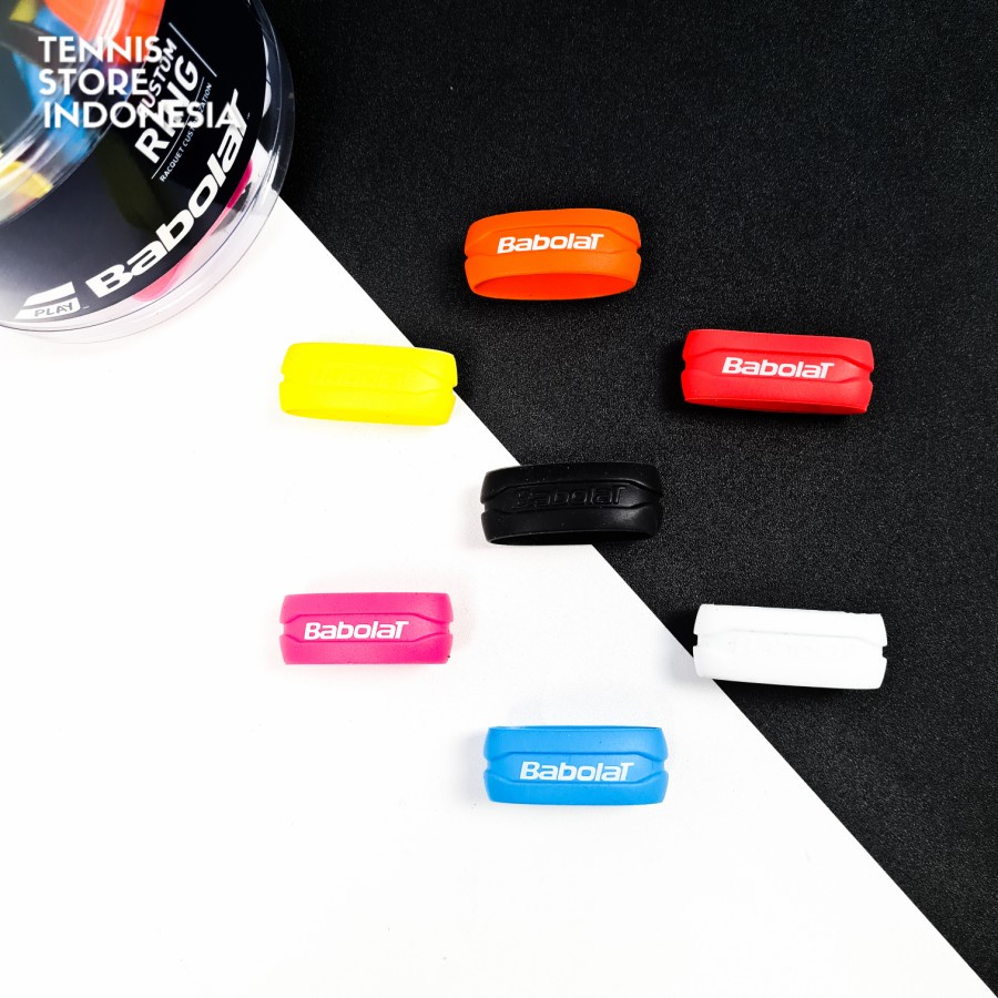 Babolat Custom Ring/Rubber Tennis Grip Retainer Band/Racket Grip Ring ...