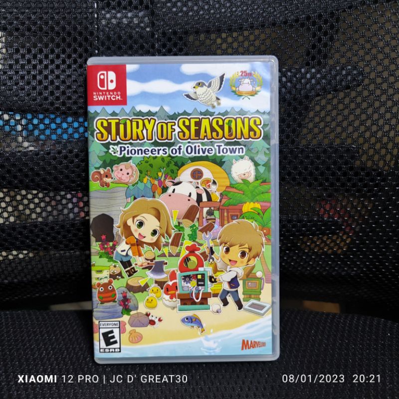 Story of seasons Pioneers of olive town Switch game | Shopee Philippines
