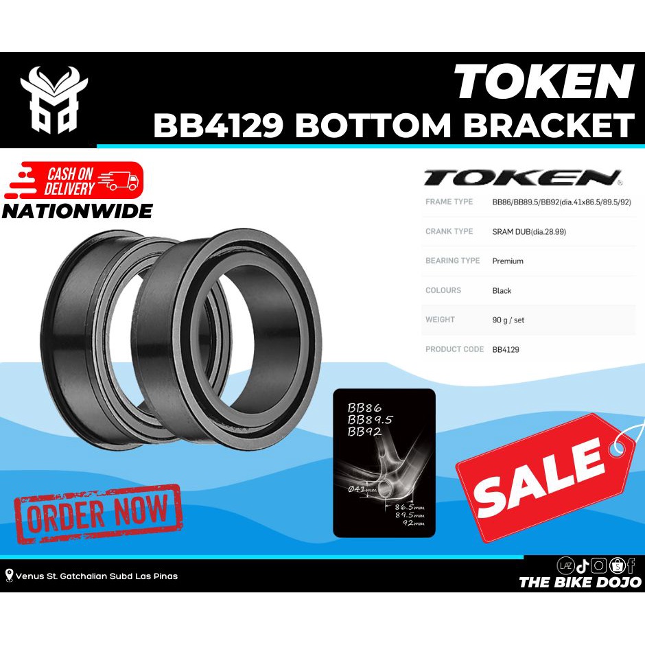 Token Bottom Bracket Press Fit | Shopee Philippines