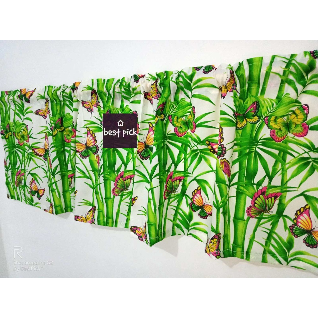GAB_Ace School Curtain/Valance curtain 15x58 inches Pongee/Geena ...