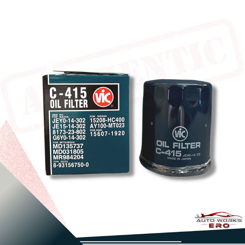 VIC C-415 Oil Filter for Hyundai Accent, Elantra, Mazda 3, Old Nissan ...