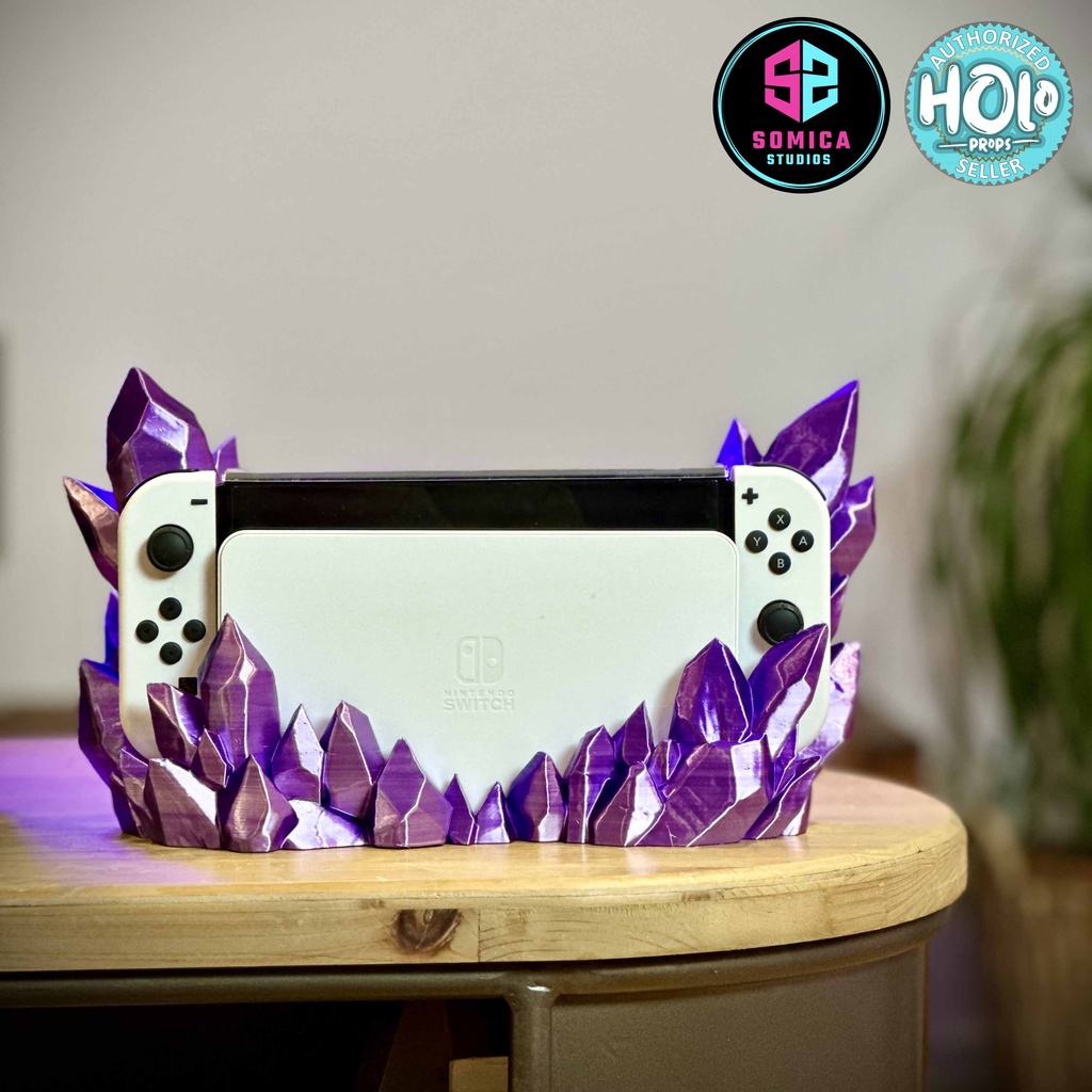 Nintendo Switch Crystal Dock Decor / Stand / Holder - V1, V2 & OLED ...