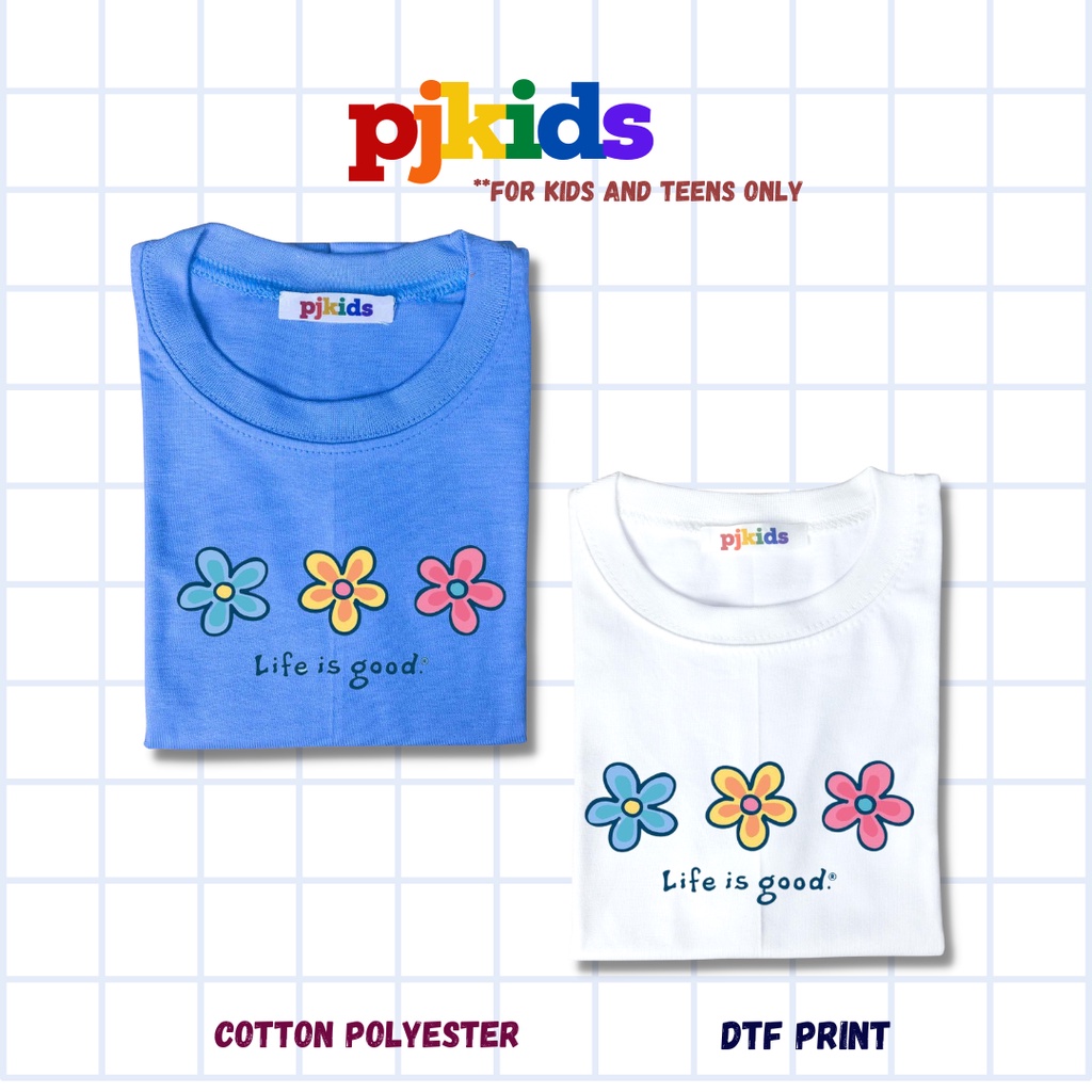 LIFE IS GOOD KIDS TSHIRT II STATEMENT TSHIRT II KIDS 2-10 Y/O TEENS 10 ...