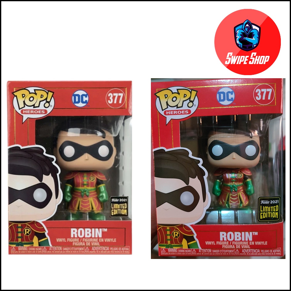 Funko Pop Robin Metallic Imperial Palace DC Pop Asia 2021 Exclusive ...