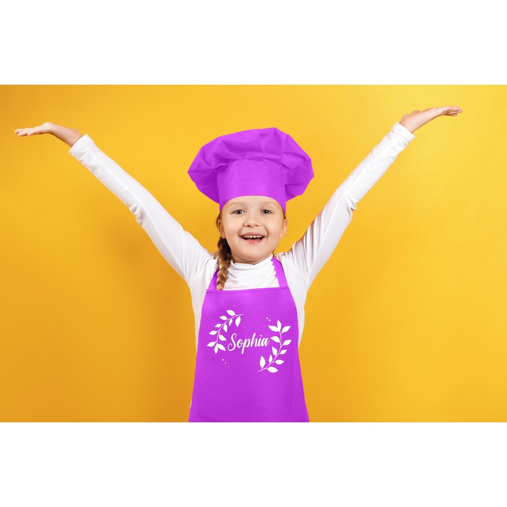 Screen Printed Aprons/Screen Printed Aprons/Children's Custom Aprons ...