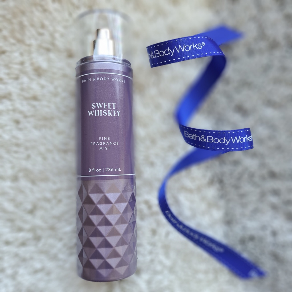 Original Bath & Body Works USA Sweet Whiskey Fine Fragrance Mist ...