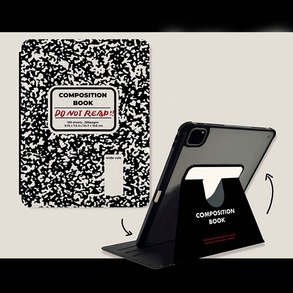 Casing Hard Acrylic Composition Book Case Compatible with IPad Mini6 ...