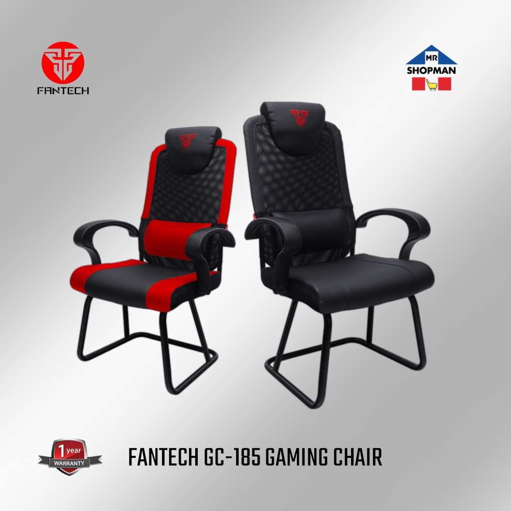 Fantech Alpha GC 185 Gaming Chair Black Red GC185 | Shopee Philippines