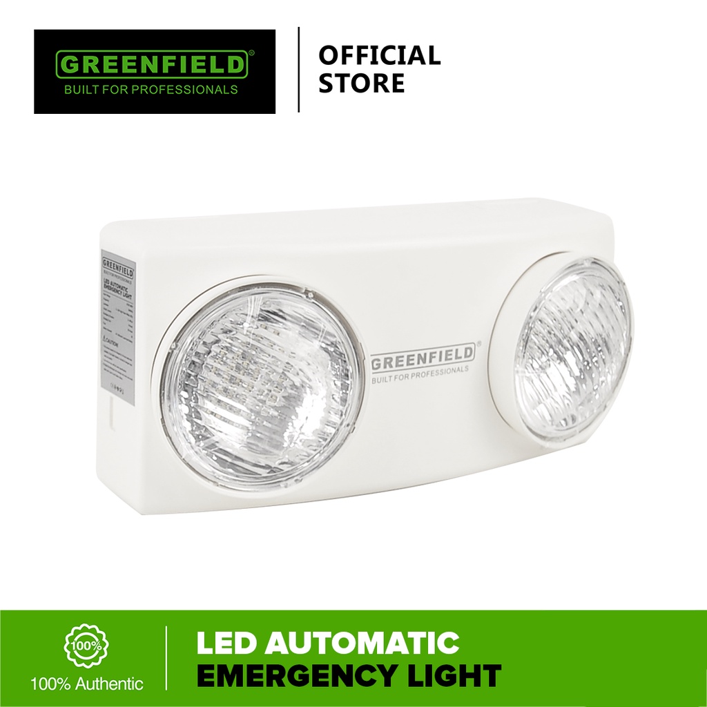 Greenfield Emergency Light GEL10809 | Shopee Philippines